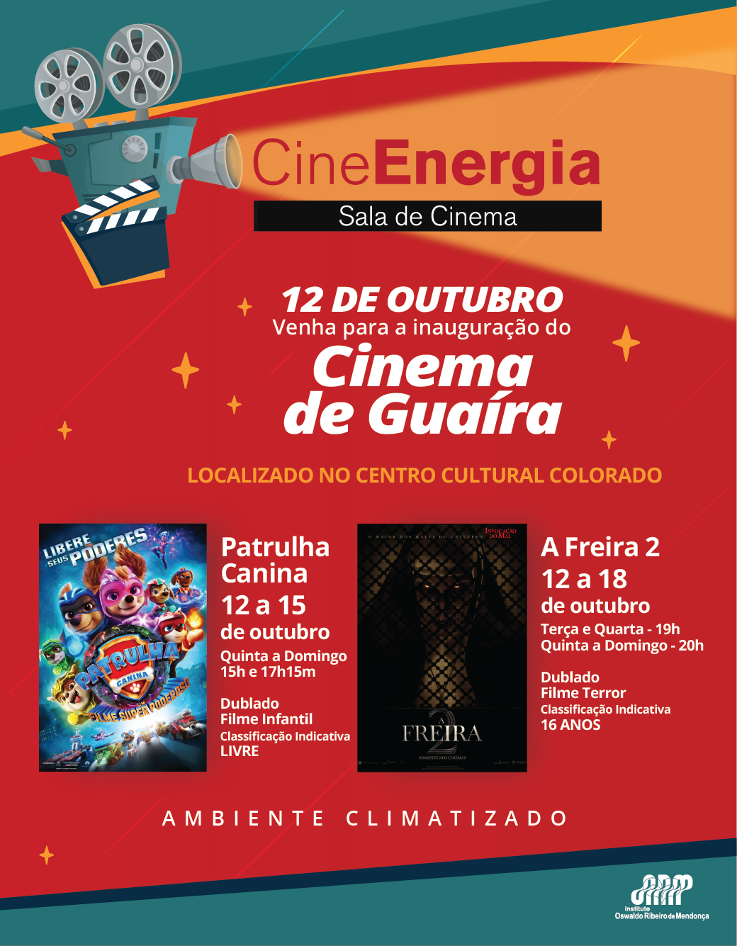 IORM inaugura Cinema em Guaíra no feriado do Dia das Crianças – Boletim ...
